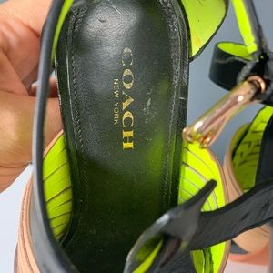 Coach | Shoes | Coach Block Heels | Poshmark